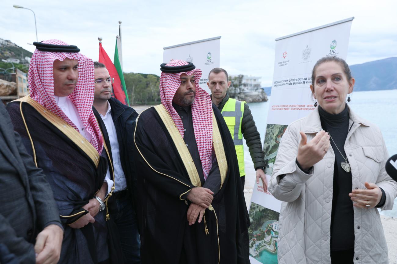 The Saudi Fund for Development lays the foundation stone for an ...