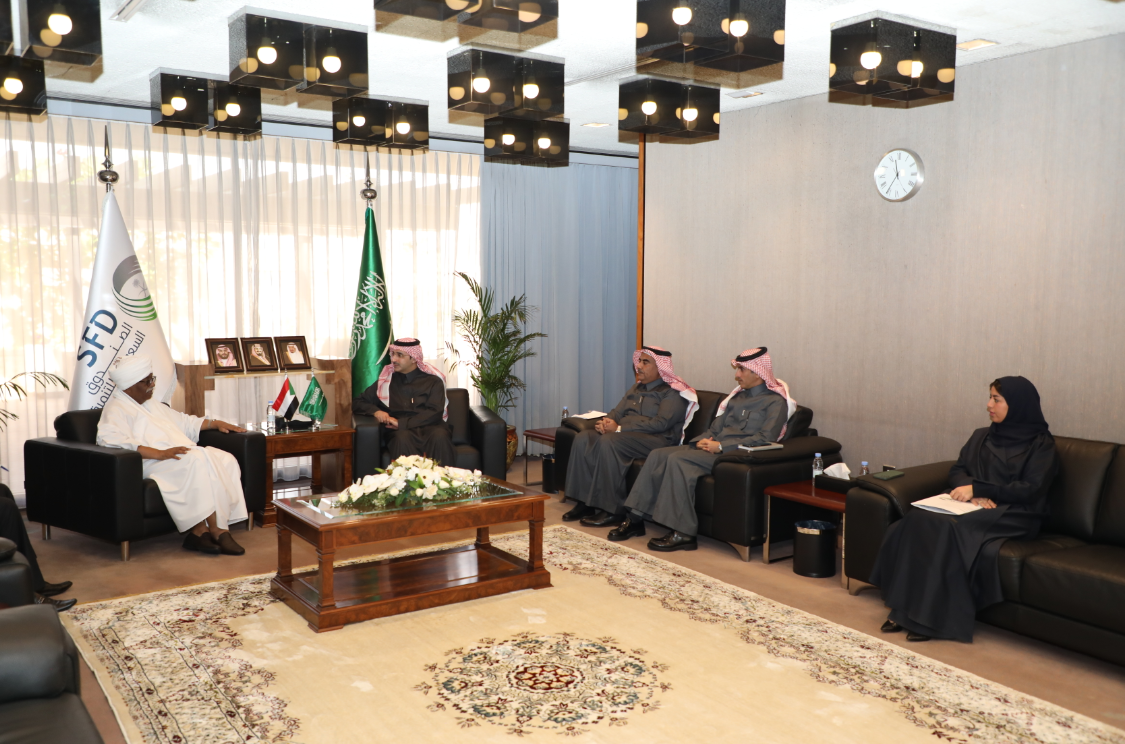 CEO of Saudi Fund for Development Receives Ambassadors of Sudan and ...