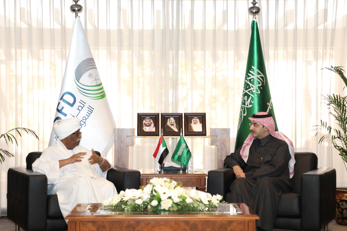 CEO of Saudi Fund for Development Receives Ambassadors of Sudan and ...